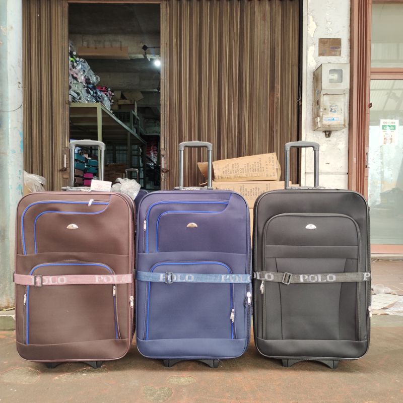 Jual Koper Jumbo 28 Inch Polo Cavalo bahan kain kanvas - Bagasi size ...