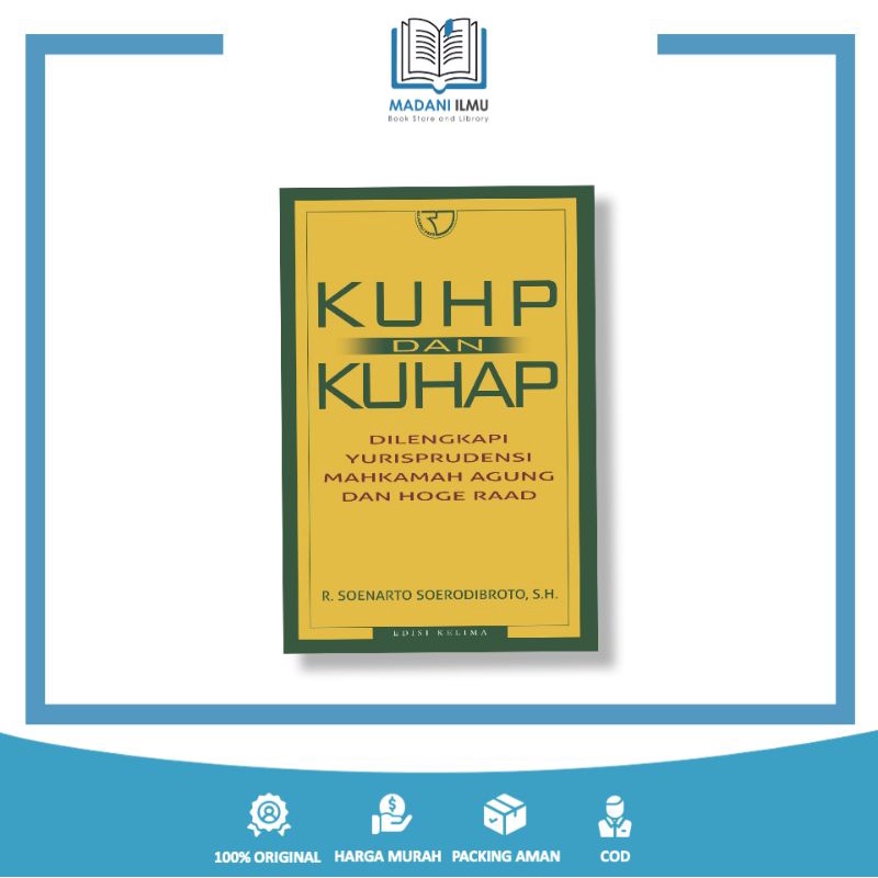 Jual Buku KUHP dan KUHAP - Soenarto Soerodibroto | Shopee Indonesia Jual Buku KUHP dan KUHAP - Soenarto Soerodibroto | Shopee Indonesia