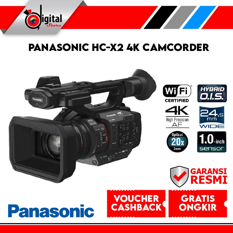 Jual Panasonic HC-X2 4K Camcorder | Shopee Indonesia