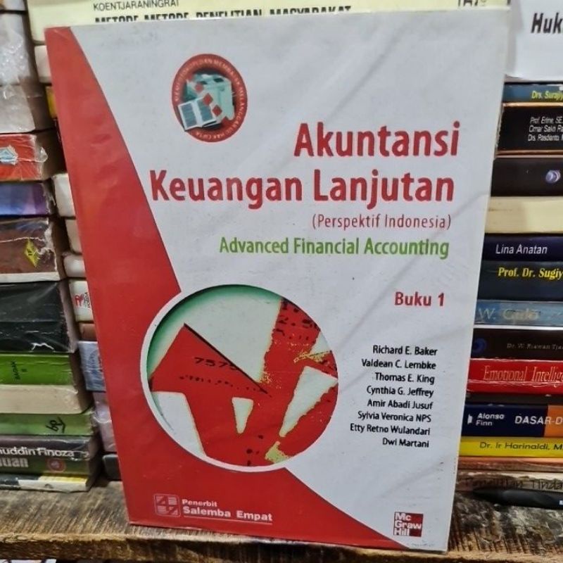 Jual Akuntansi keuangan lanjutan buku 1 by Richard E Baker | Shopee Indonesia