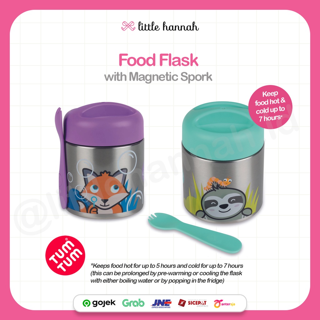 Jual TUMTUM Thermal Food Flask / Food Jar Termos Makanan Tahan Panas ...