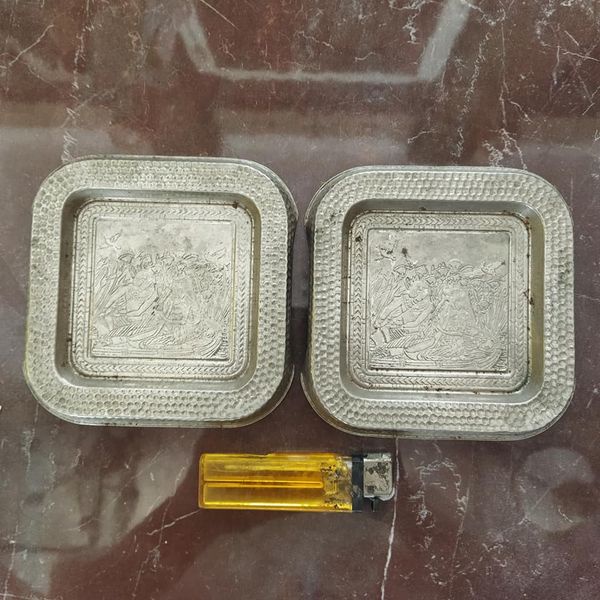 Jual Pajangan Sepasang Tempat Permen Besi Ukir Egypt | Shopee Indonesia