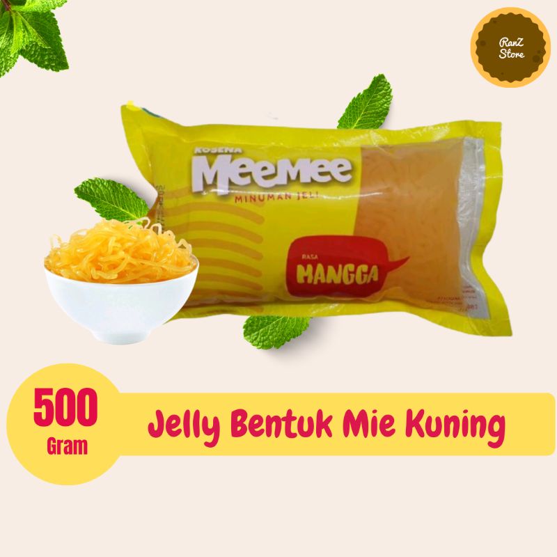 Jual jelly motif bentuk mie kuning / Kosena Jelly Mie Kuning | Shopee ...