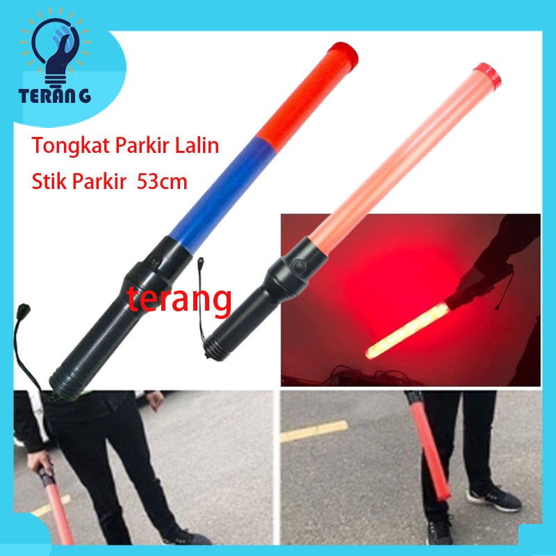 Jual Senter Parkir Tongkat Parkir Lalin Panjang Stik Parkir 54CM/Senter ...