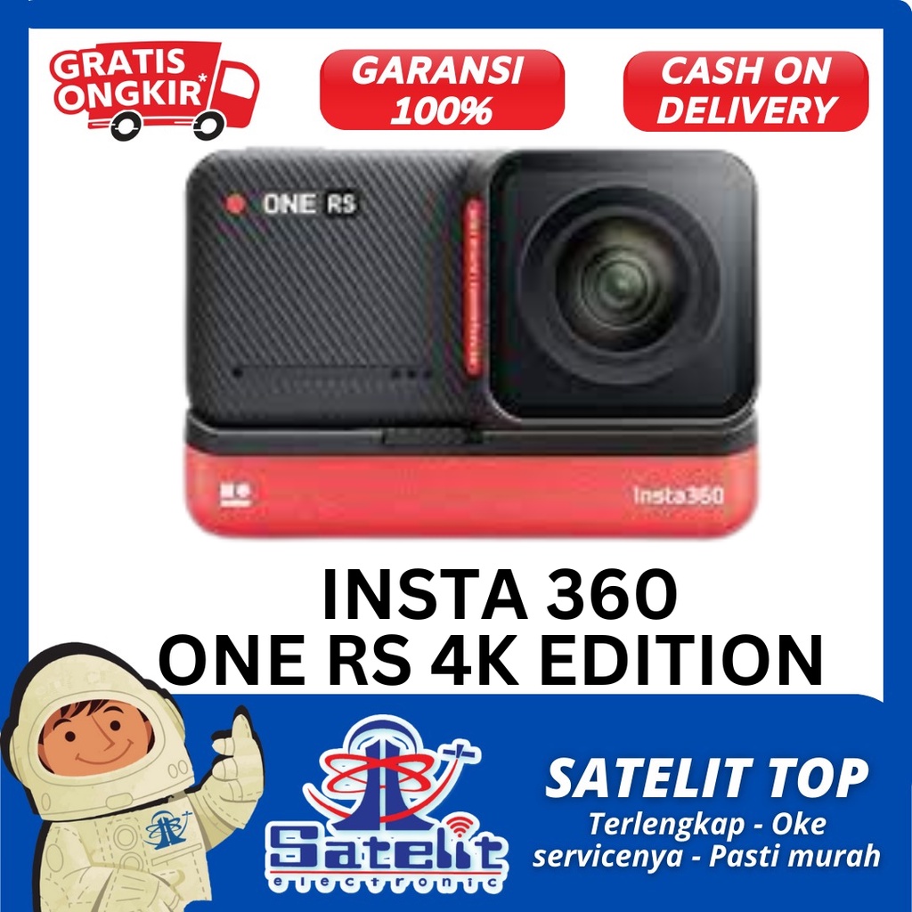 Jual ACTION CAM INSTA 360 ONE RS 4K EDITION | Shopee Indonesia