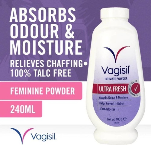Jual Vagisil Intimate Powder Ultra Fresh 100gr | Shopee Indonesia