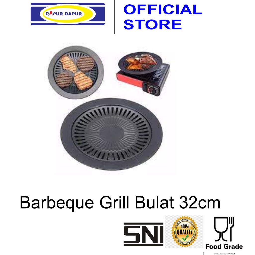 Jual Barbeque Grill Bulat 32cm | Shopee Indonesia