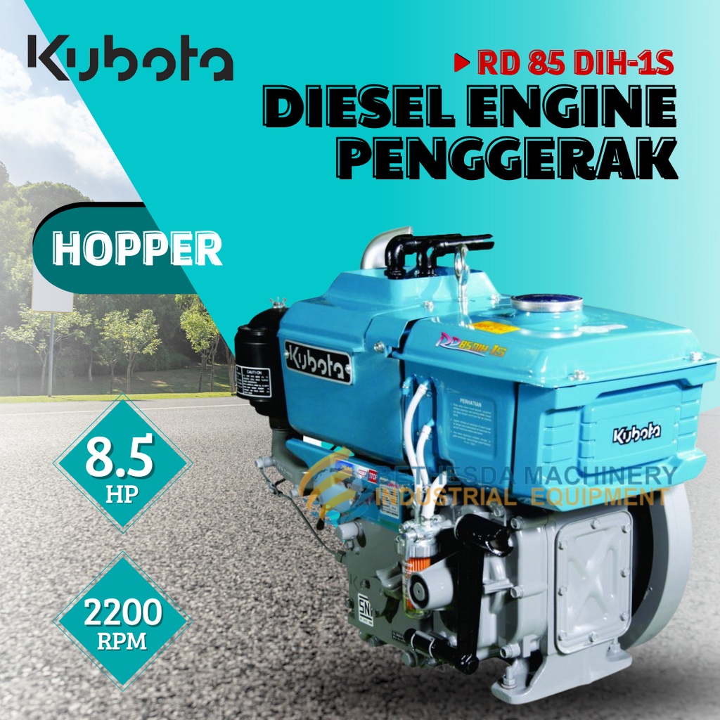 Jual Mesin Diesel Kubota Penggerak RD 85 DIH-1S Mesin 8.5 HP | Shopee Indonesia