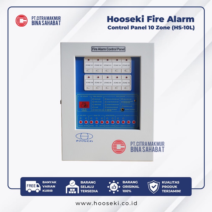 Jual Hooseki Fire Alarm Control Panel 10 Zone (HS-10L) | Shopee Indonesia