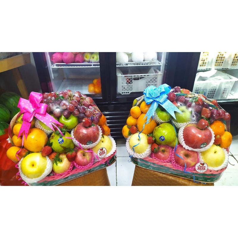 Jual parsel buah free kartu ucapan parcel buah | parsel buah lampung ...