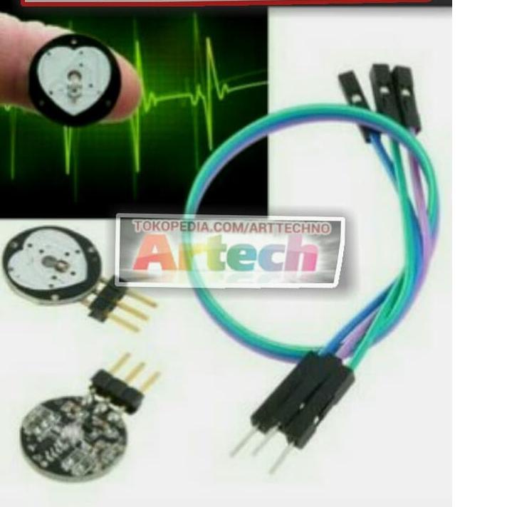 Jual NEW !! 5.5 Pulsesensor Pulse Heart Rate Sensor Detak Jantung ...
