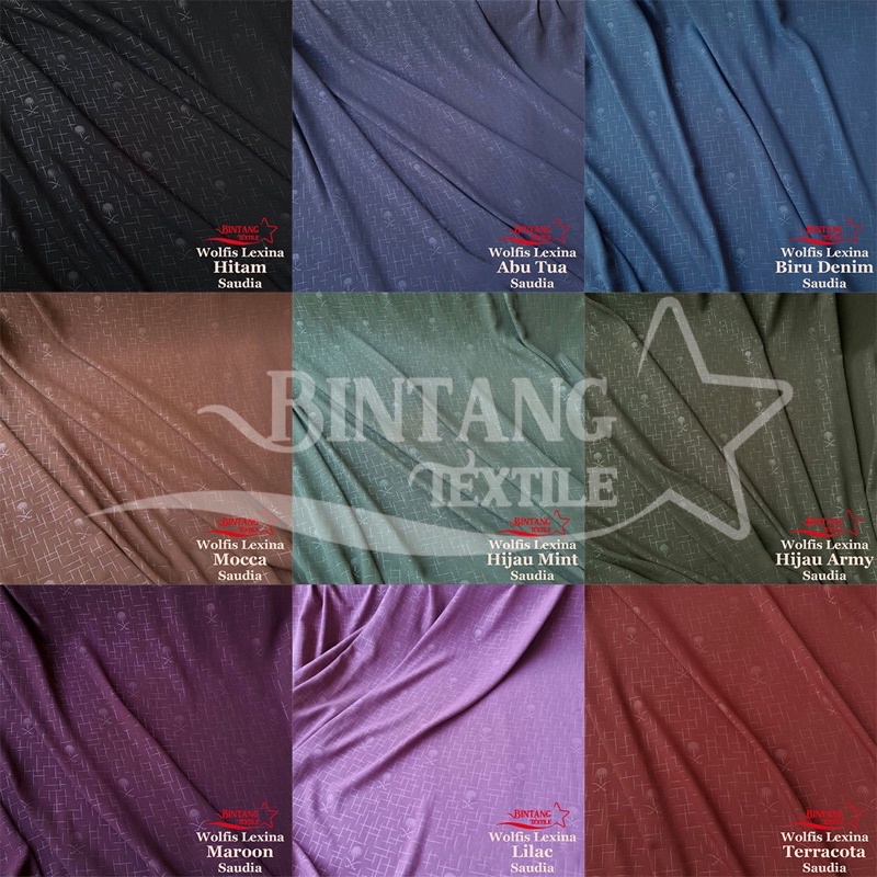 Jual Kain Gamis Bahan Saudia motif Pedang Pohon Kurma - Harga per 0.5 ...