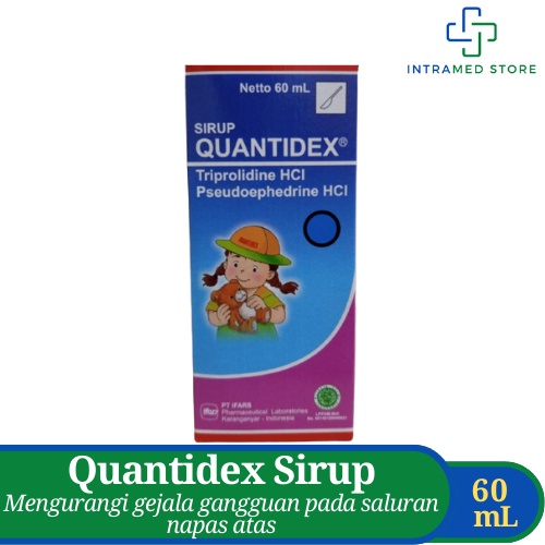 Jual Quantidex Syrup 60 ml Alergi Obat Pilek untuk Anak & Dewasa ...