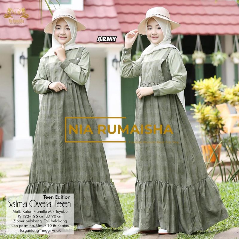 Jual SALMA OVERAL TEEN NIA RUMAISHA | Shopee Indonesia