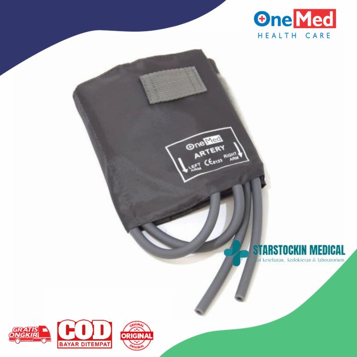 Jual Manset Tensimeter Dewasa Onemed Cotton Velcro + Metal | Shopee ...