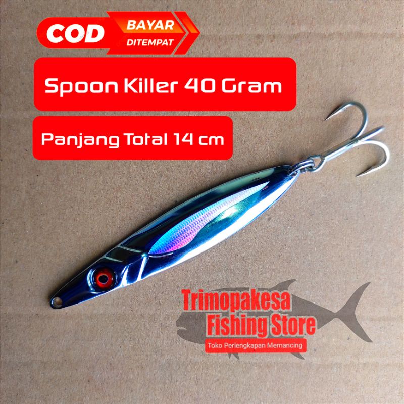 Jual Spoon 40 Gram / Lure Spoon 40 Gram | Shopee Indonesia