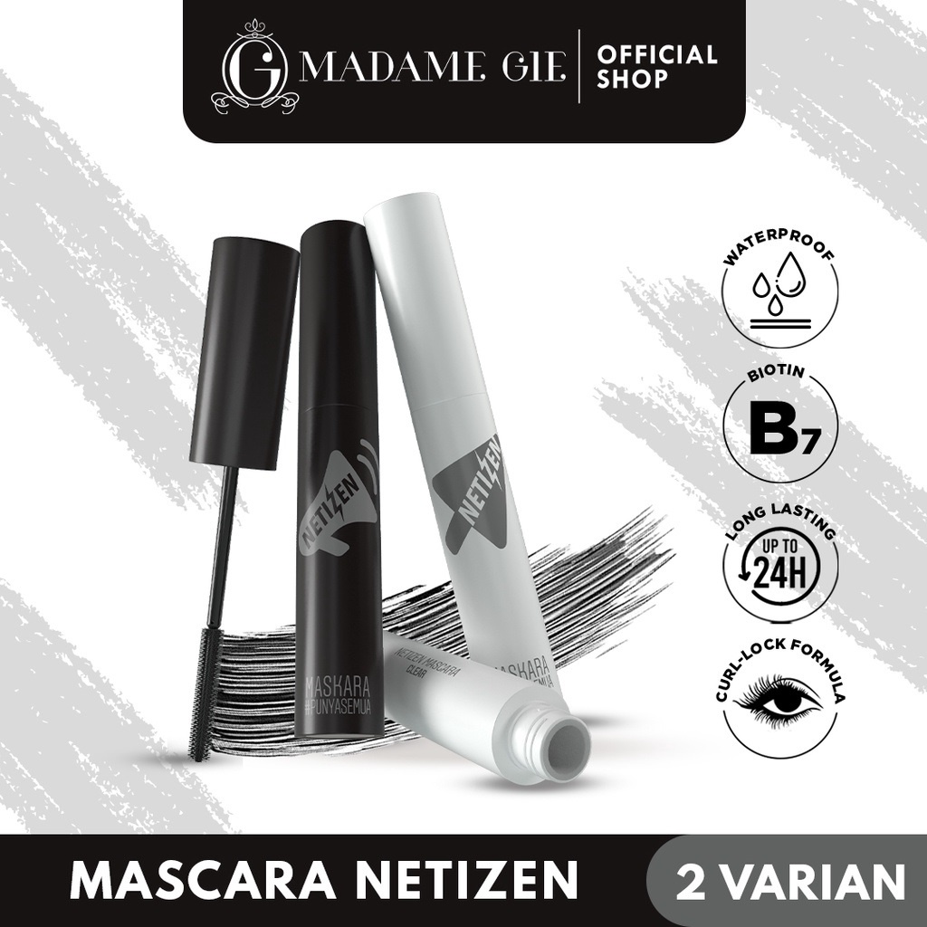 Jual Madame Gie Mascara Netizen - Make Up Maskara Tahan Air | Shopee ...