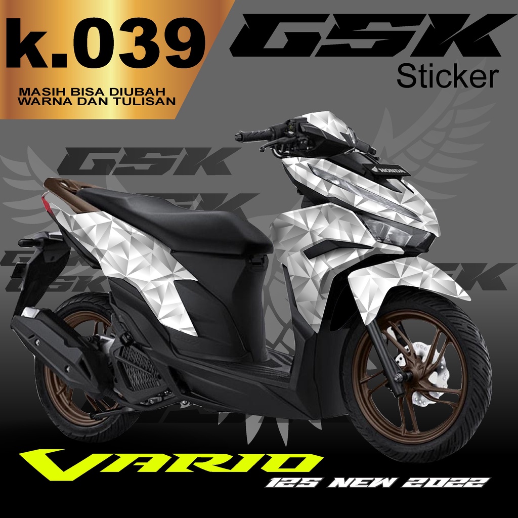 Jual Stiker Decal Vario 125 NEW 2022 Full body - Dekal Sticker Vario ...