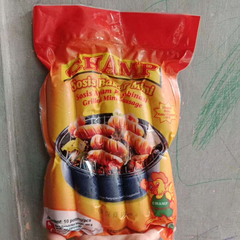 Jual CHAMP SOSIS BAKAR MINI 500GR | Shopee Indonesia