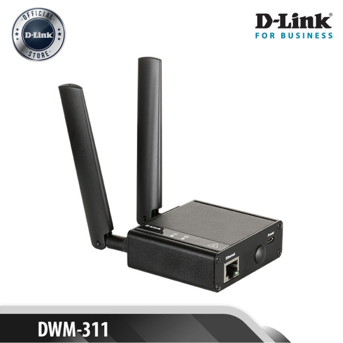 Jual D-Link DWM-311 4G LTE M2M VPN Modem Edge Cloud Solution LTE ...