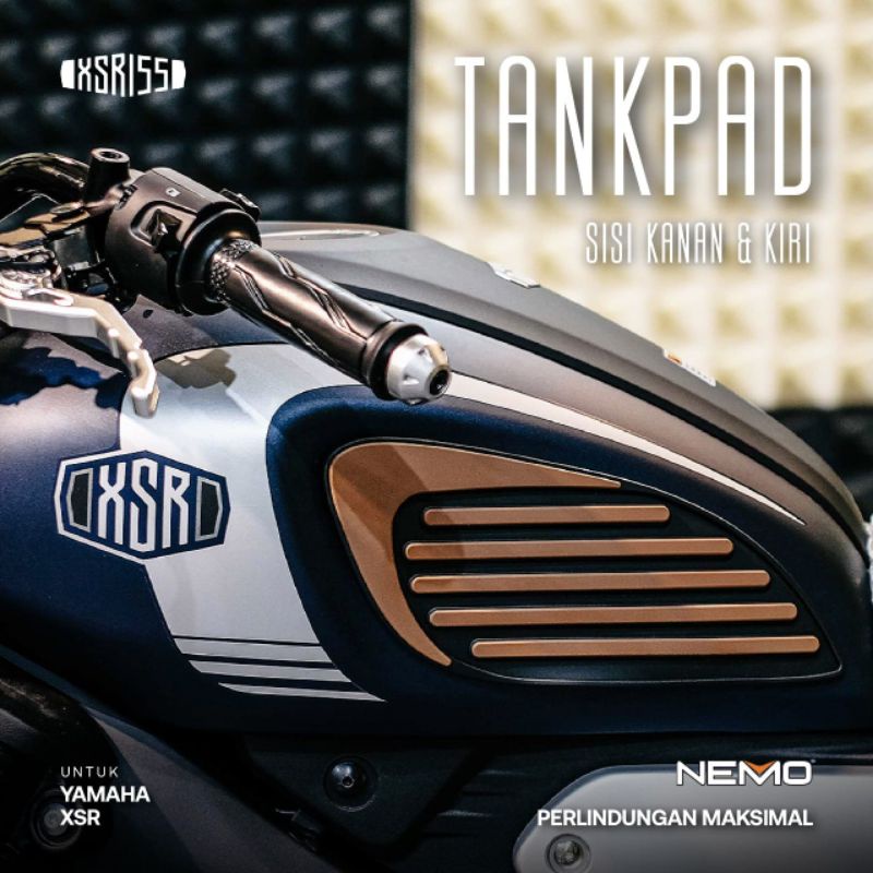 Jual Tankpad XSR 155 Tangpad XSR 155 Stiker Tangki Yamaha XSR 155 Side ...