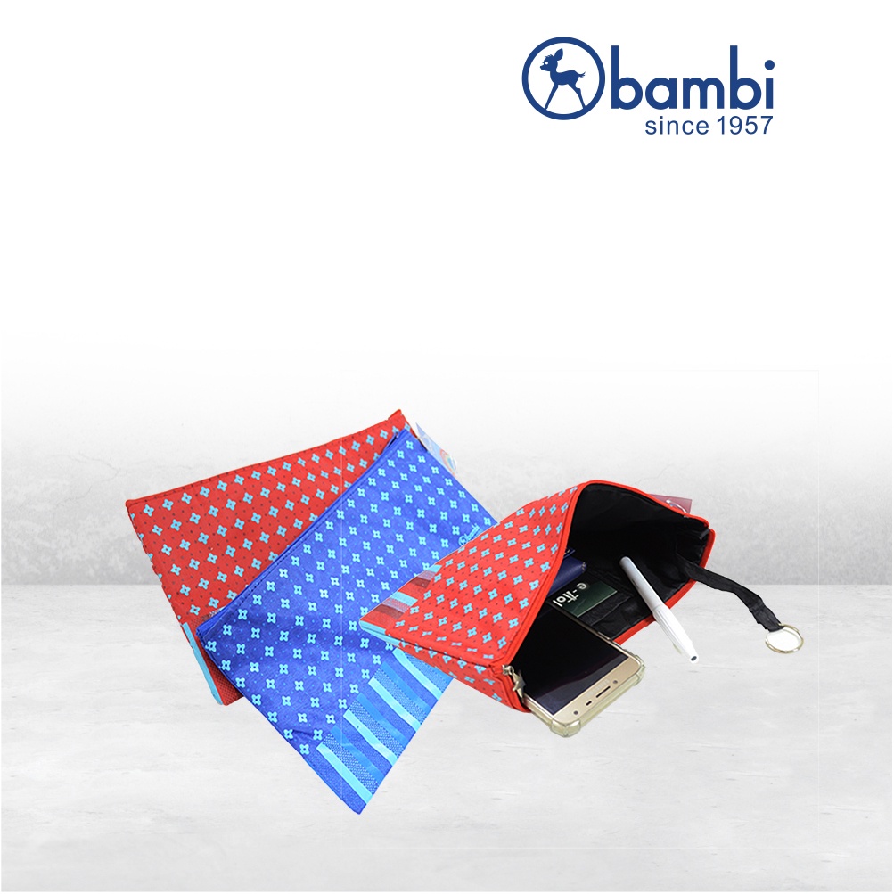 Jual Bambi Tas Organizer Special Colour Medium Red kode 7106 | Shopee ...