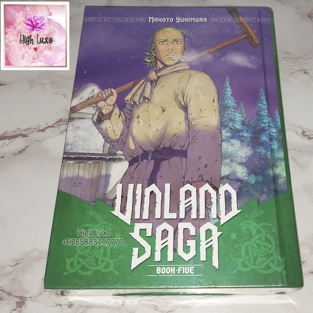 Jual Vinland Saga Manga Volume 5 Hardcover Book Hard Cover HC Makoto Yukimura Manga Seri Komik ...