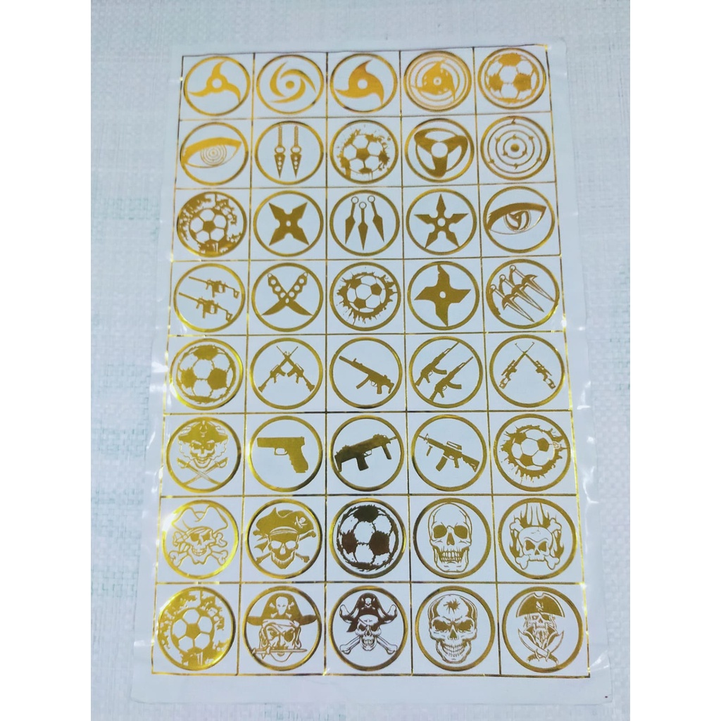 Jual Mainan anak tajos/tazos besi tebal isi 40 pcs lembaran | Shopee ...
