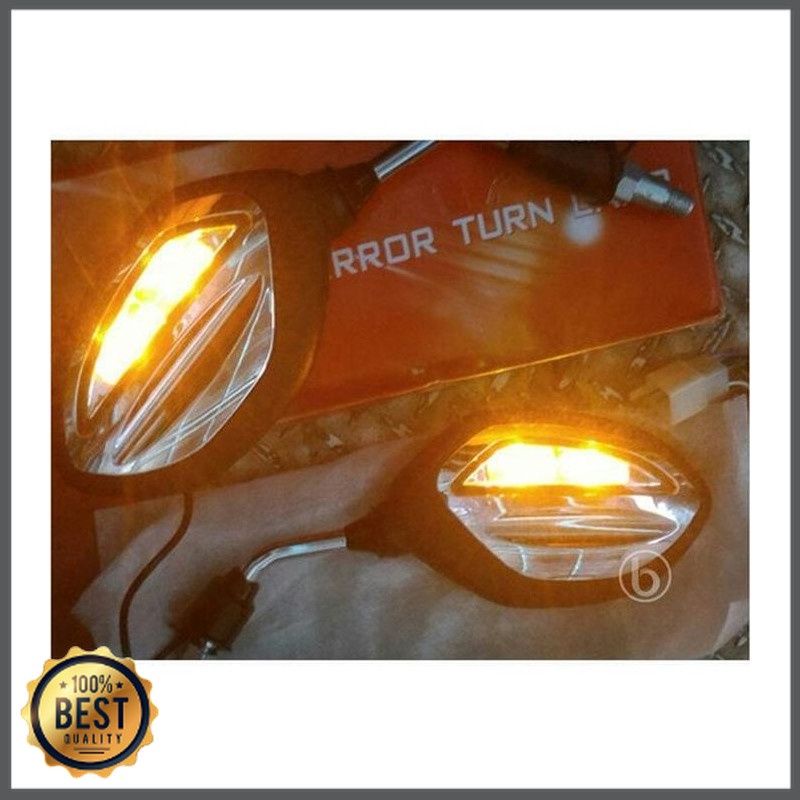 Jual Spion Led Sein BEAT GENIO Vario 150 125 Mirror Nyala Sen Original ...