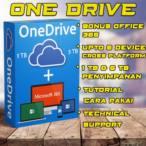 Jual One Drive Cloud 1 TB & 5 TB + Bonus MS 365 | Shopee Indonesia