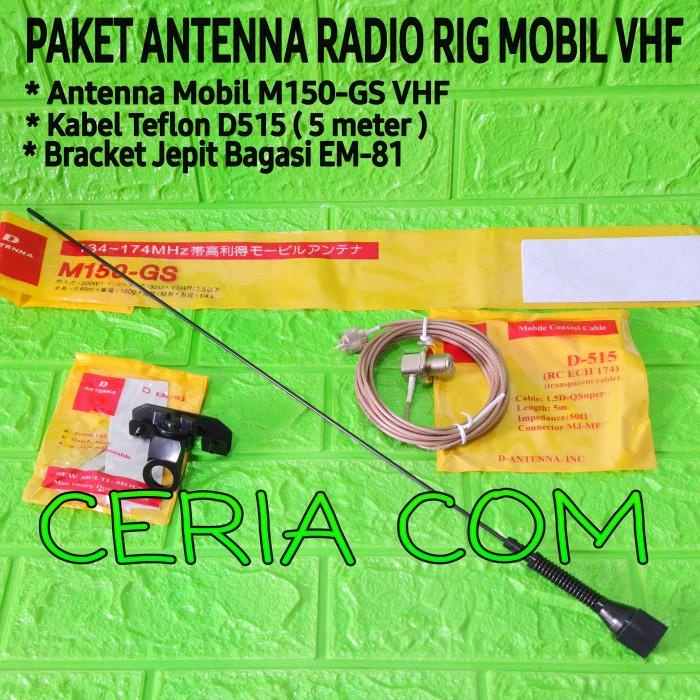 Jual PAKET ANTENA MOBIL TO RIG HT VHF M150 GS ANTENNA RIG MOBIL VHF M150-GS | Shopee Indonesia