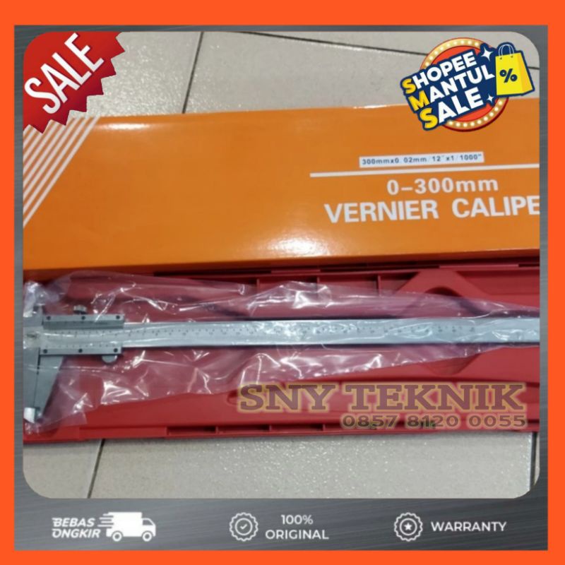 Jual Original Sigmat Manual TOKI 12 inch (300mm) - Sikmat Jangka Sorong ...