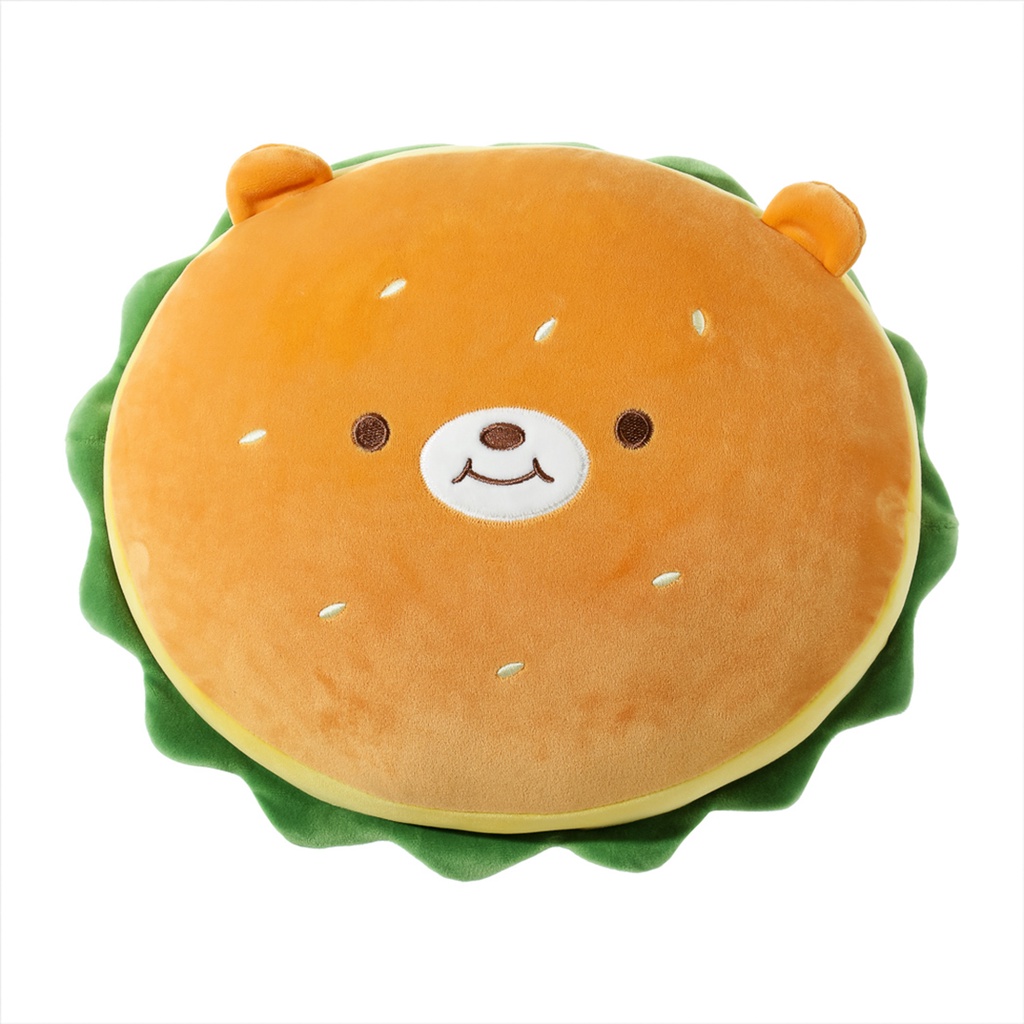 Jual MINISO Boneka Bantal Mainan Mewah Burger Lucu Boneka Anak Lembut ...