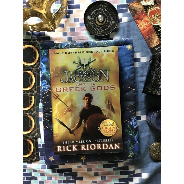 Jual Buku English ORIGINAL Percy Jackson and The Greek Gods by Rick ...