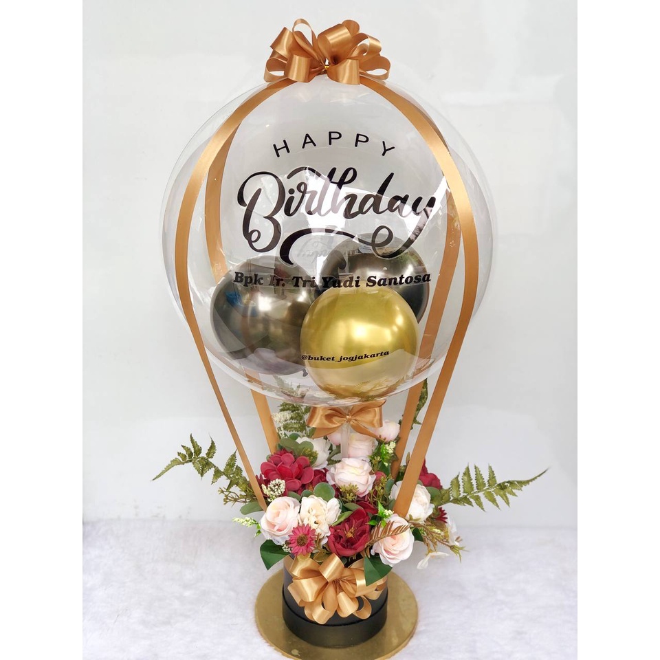 Jual Buket balon bunga / bouquet baloon / buket balon wisuda / buket ...