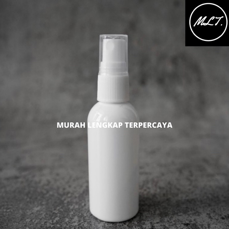Jual BOTOL SPRAY 60ML PUTIH SEMPROT BOTOL BR 60 ML SPRAYER WHITE SOLID ...
