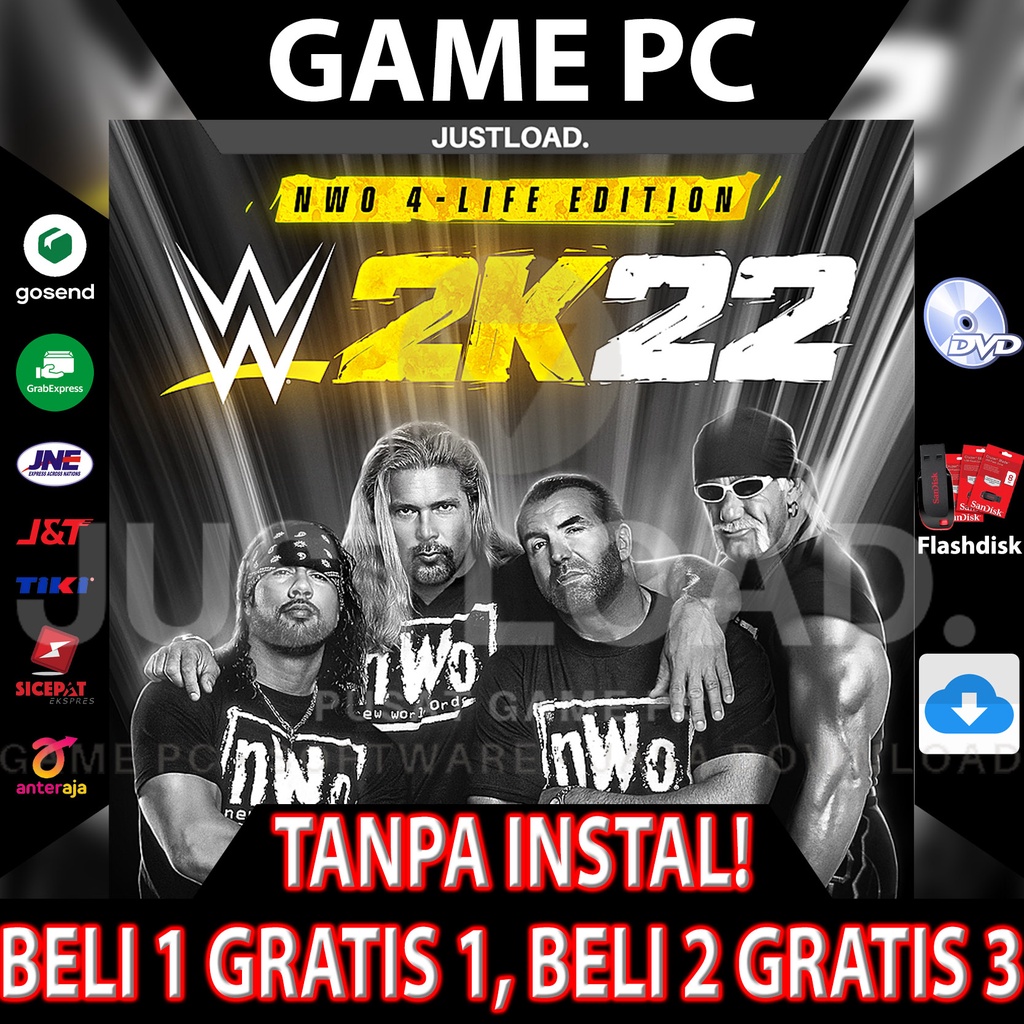 Jual WWE 2K22 nWo 4-Life Edition PC WWE 2022 SMACKDOWN 2022 GAME PC ...