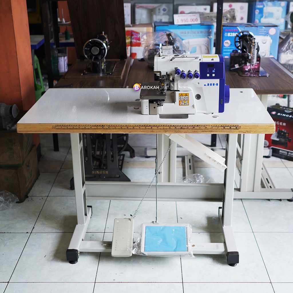 Jual Mesin Obras JUKI JIN Benang 4 Dinamo servo | Shopee Indonesia