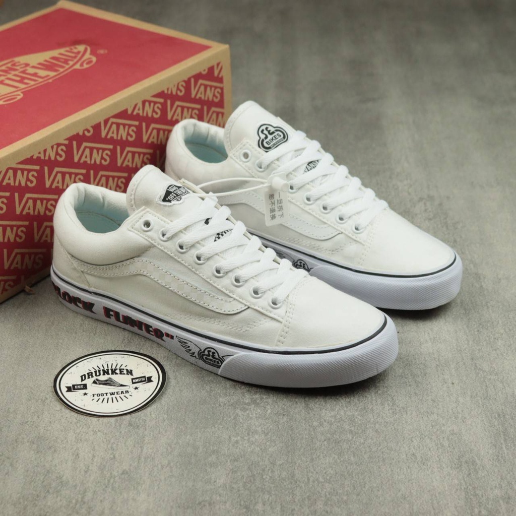 Jual Sepatu Vans Old Skool Style 36 PK Ripper Bold White | Shopee Indonesia