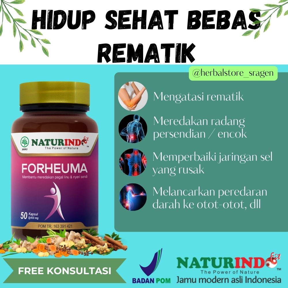Jual Obat Rematik Rheumatik Reumatik Nyeri Sendi Obat Sakit Lutut Dan ...