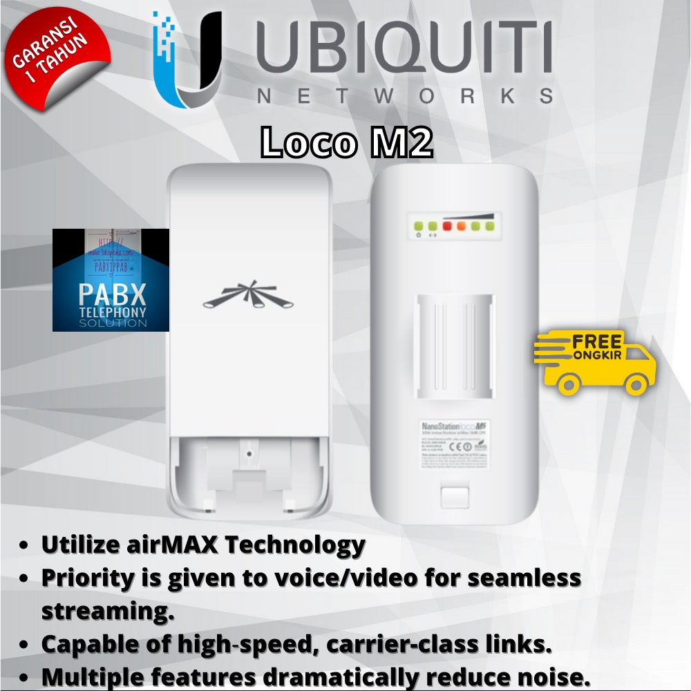 Jual UBIQUITI NanoStation LOCO M2 Access Point Outdoor Airmax | Shopee ...