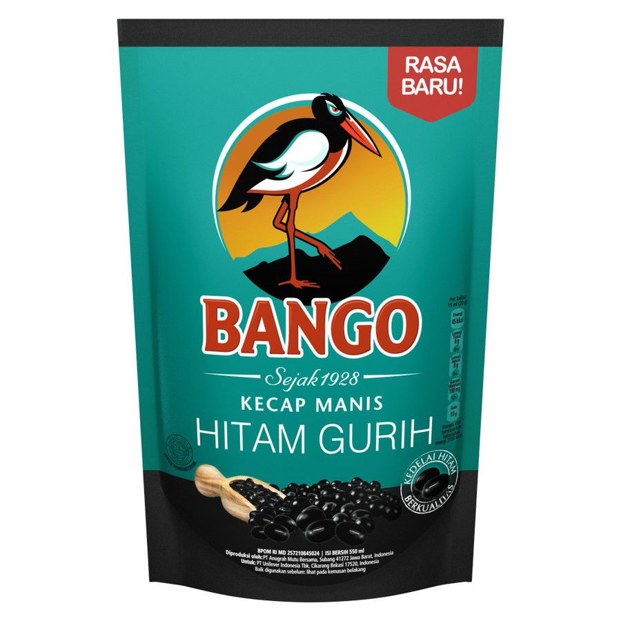 Jual Bango Kecap Manis Hitam Gurih 520ML | Shopee Indonesia