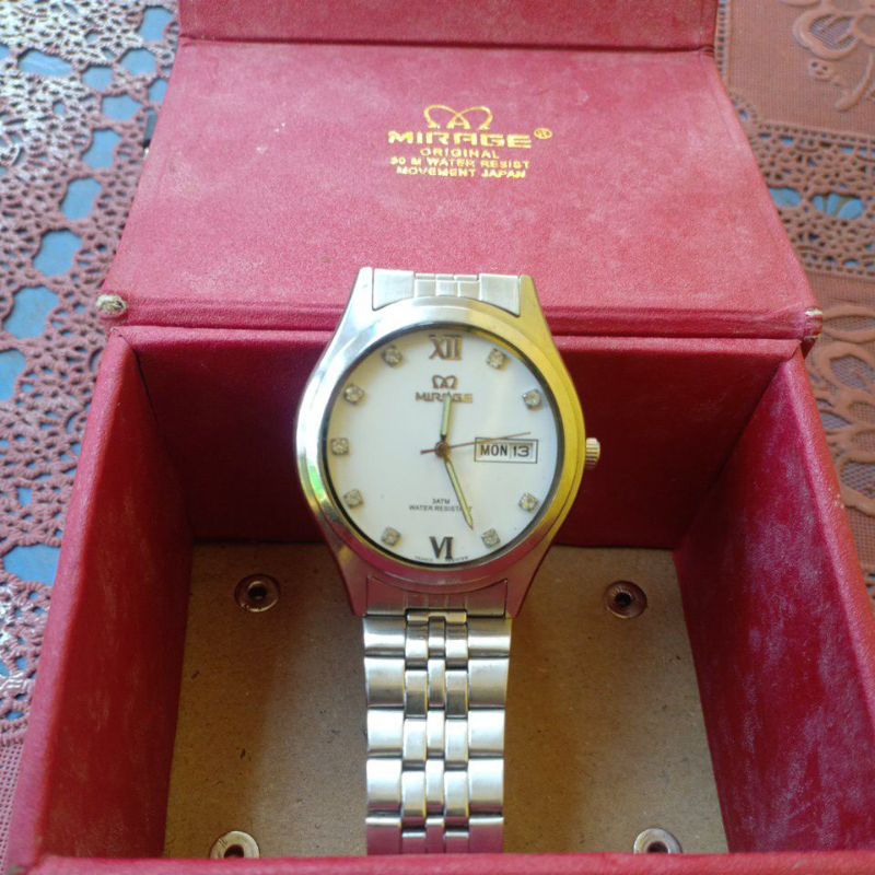 Jual ~jam mirage original watch lengkap dengan box | Shopee Indonesia