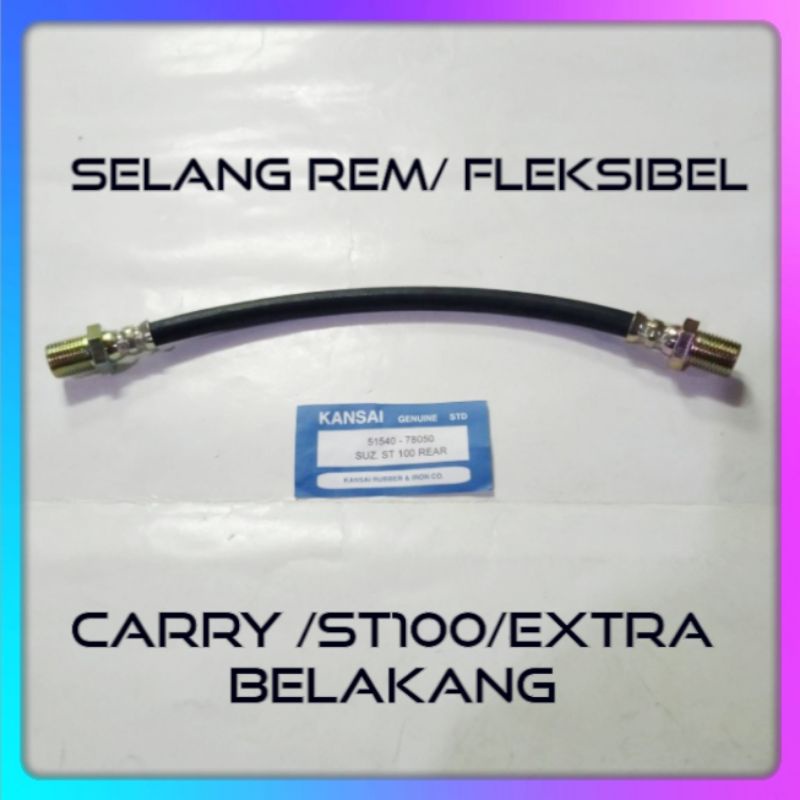 Jual SELANG REM/SELANG FLEXIBEL SUZUKI CARRY/T5 /ST100 51540-78050 ...