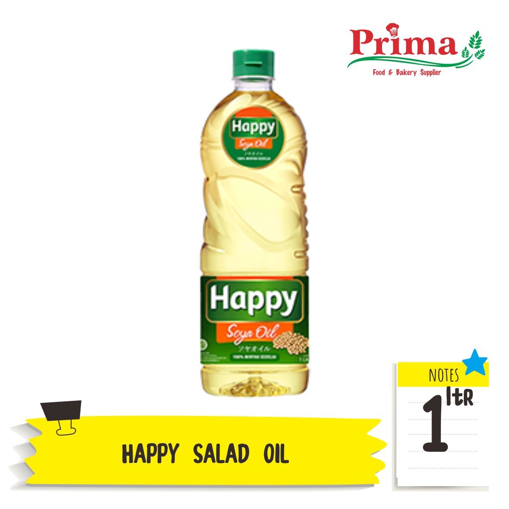 Jual HAPPY salad oil 1ltr | Shopee Indonesia