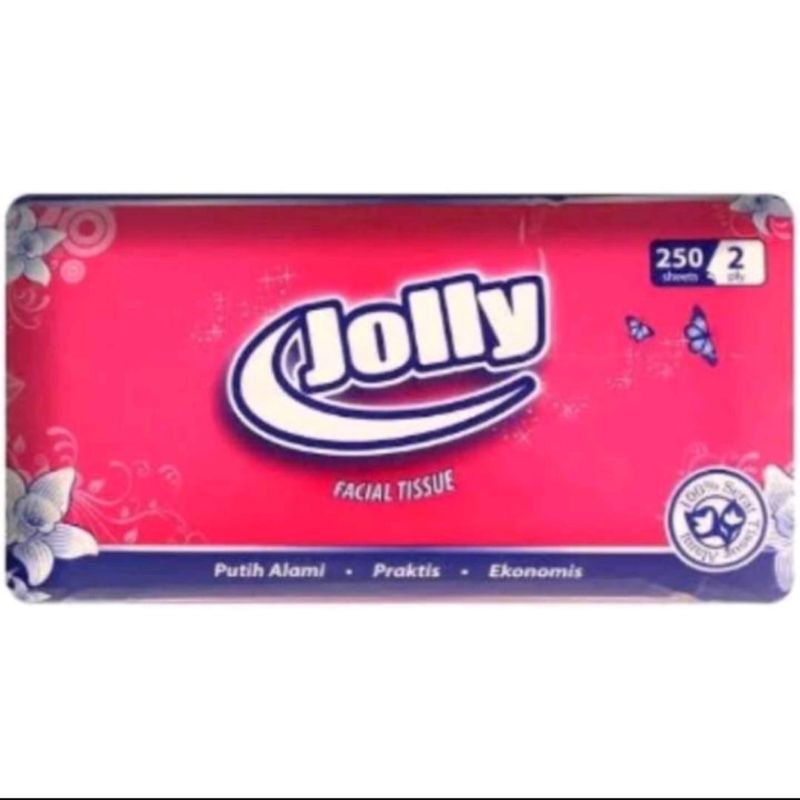 Jual JOLLY FACIAL TISSUE SOFTPACK 250 SHEETS | Shopee Indonesia