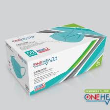 Jual Masker One health Earloop medis isi 50 pcs | Shopee Indonesia