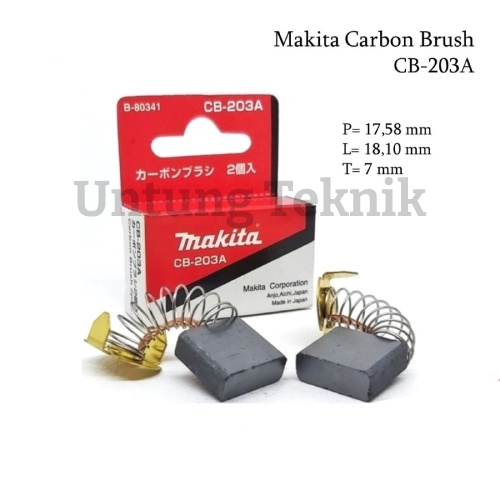Jual Makita CB 203 Original Carbon Brush | Shopee Indonesia