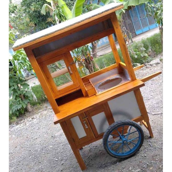 Jual GEROBAK BAKSO MODEL Galvalum | Shopee Indonesia