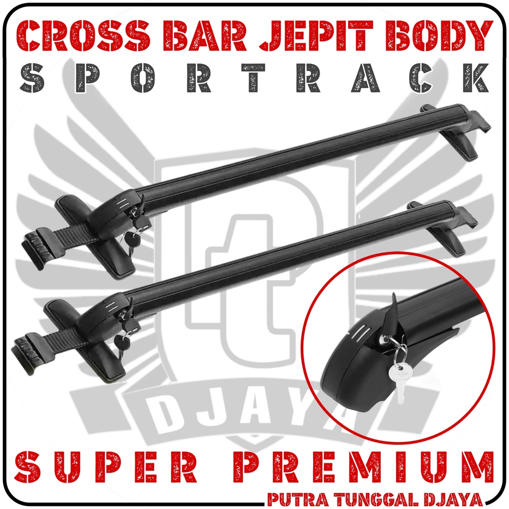 Jual Rhino Rack Sportrack Cross Bar Pakai Kunci - Crossbar Mobil Atap ...
